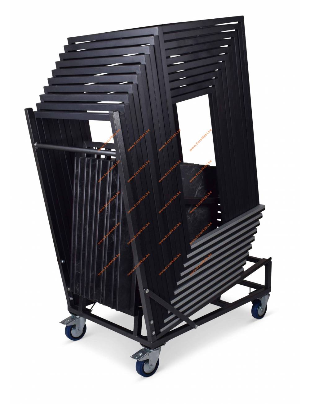 Chariot de transport pour table haute Moma Square vendu par EuroMobi.be